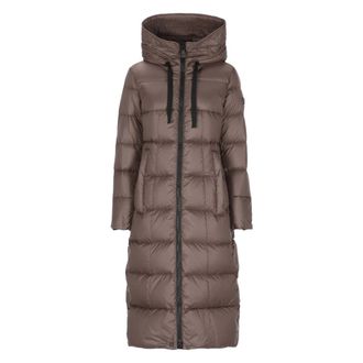 Peuterey Doudoune Longue Matelass&eacute;e - Femme - Manteaux - Brun - Taille: 38 FR
