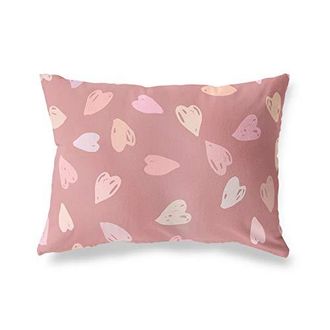 Bonamaison Le Jardin du Lin Kissen Zierkissenbezug Zufälliges Muster Kissenbezug, Weich Bequem, Für Zuhause Autos Büro Sofa Wohnzimmer Couch Schlafzimmer Dekor, 