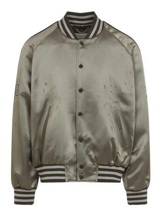Golden Goose Bomber - Vert Fonc&eacute;