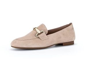 Gabor Femme Chaussures Basses, Dame Mocassin,Chaussons,Chaussures daffaires,Pantoufles,Chaussures de coll&egrave;ge,Beige (Desert.Gold),38.5 EU / 5.5 UK