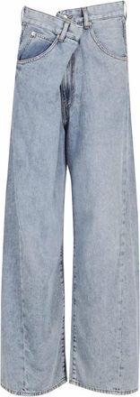 Darkpark Darkpark, Femme, Jeans, Bleu, Taille: W26 Ines Fold Over Tencel Denim