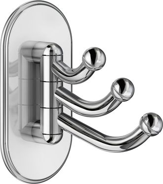 Smedbo Smedbo Design Dreierhaken schwenkbar Edelstahl verchromt BK1123