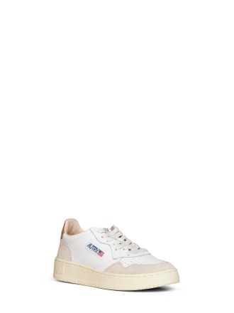 Autry Womens Sneakers Medalist Low White Leather Calf Trainers