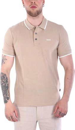 HUGO BOSS Homme, Tops, Beige, Taille: 2XL Polo Parlay 190