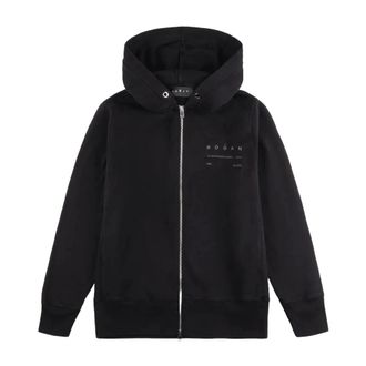 Hogan Zip-Hoodie - - Sweatshirts & Hoodies - Herren - Schwarzk - L
