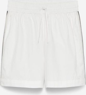 Alchemist Damen vegan Shorts Pfingstrose Tape Very White