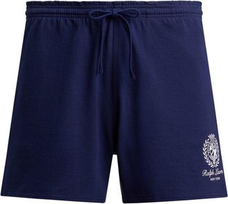 Ralph Lauren Leichte Baumwollshorts mit Dehnbund und Print am Bein in