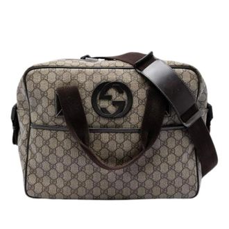 Gucci Sac Business Pre-owned - Femme - Pre-owned - Beige - Taille: ONE Size