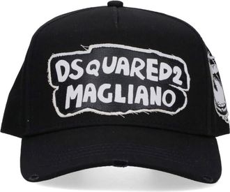 Dsquared2 X Magliano Logo Baseball Cap