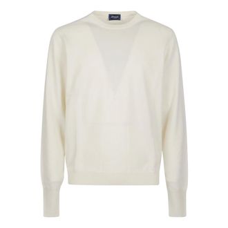 Drumohr Herren, Strickwaren, Wei&szlig;, MGr&ouml;&szlig;e
