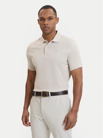 Barbour Poloshirt Original Sports MML0358BE12 Beige Regular Fit