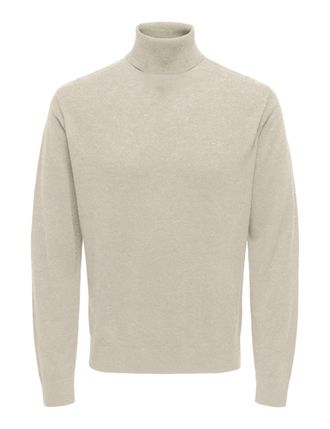 Only & Sons Onsloui Reg 12 Mel Roll Knit