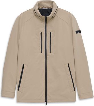 Bugatti Leichte Rainseries Funktionsjacke mit verstaubarer Kapuze in