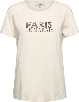 &Co Woman Kurzarm-T-Shirt - - Tops - Damen - Beige - 2XL