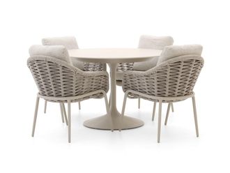 Suns Casto/Nova &oslash; 120 cm Gartenm&ouml;bel-Set 5-teilig