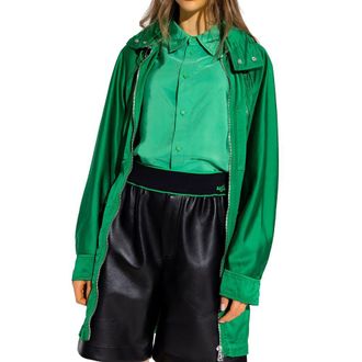 Bottega Veneta Womens Bicolor Cotton Parka Clothing