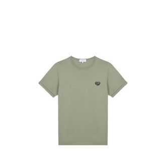 Maison Labiche T-shirt Poitou patch coeur en coton biologique