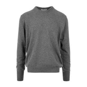 Ballantyne Kaschmir Pullover Grau - - Knitwear - Herren - Grau - 3XL
