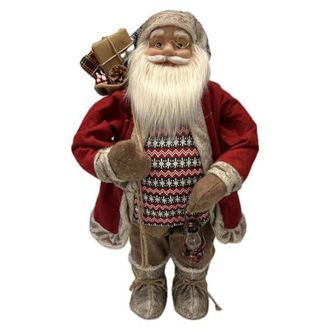 Imma 5810G Großer Weihnachtsmann für den Innenbereich, 83 cm, rot, Large 83cm C