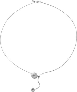 Dansk Copenhagen Signe Collier Simple - Femme - Accessoires - Gris - Taille: ONE Size
