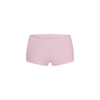 SKIMS Shorty court en coton m&eacute;lang&eacute;