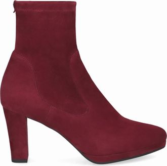 Peter Kaiser Damen - Stiefeletten 75321 in rot Rauleder