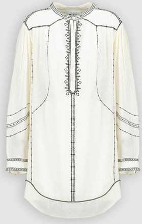 Isabel Marant Robe Courte Pradel &Eacute;cru