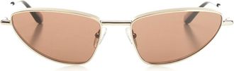 Alexander McQueen Sonnenbrille - Gold