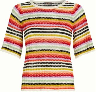 King Louie Femme, Pulls, Multicolore, Taille: 42 FR Maree Top Basile