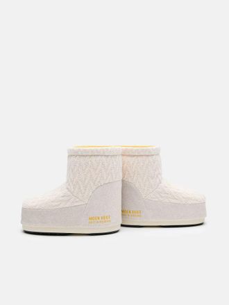 Moon Boot Quilted Nylon Boot - Ecru