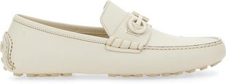 Ferragamo Mokassins - Weiß