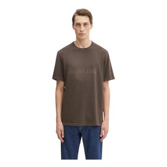 Helmut Lang T-Shirts - - Tops - Herren - Braun - S