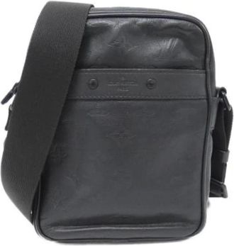 Louis Vuitton unisex, Pre-owned, Noir, Taille: ONE Size Sac bandouli&egrave;re en cuir Pre-owned