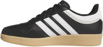 adidas Adidas Unisex Hoops 4.0 Basketball Sneaker, Black/White/Grey, 4.5 US Men