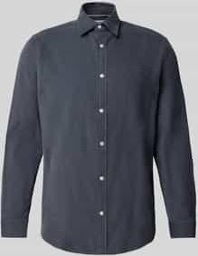 Jack & Jones Slim Fit Freizeithemd aus Cord mit Kentkragen