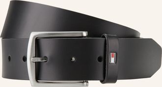 Tommy Hilfiger Lederg&uuml;rtel New Denton 4.0 schwarz