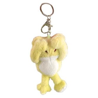 Generic Pendentif Cl&eacute; En Peluche - De Crapaud Kawaii, Mini Compagnon En Tissu Doux, Cintre Dornement De Sac L&eacute;ger, Souvenir De &Agrave; Clip Ludique, Accent De Cadea