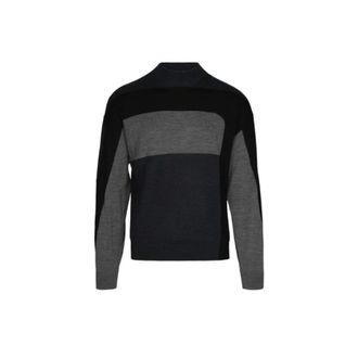 Emporio Armani Herren, Strickwaren, Schwarzk, SGr&ouml;&szlig;e