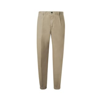 Incotex Homme, Pantalons, Beige, Taille: W33 Pantalon Raffin&eacute;
