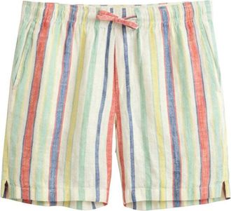 GANT Herren Shorts REG MULTISTRIPE LINEN