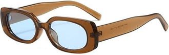 Generic Lunettes De Soleil Dext&eacute;rieur &Agrave; Petite Monture For Hommes, For Les Vacances, D&eacute;placements Quotidiens Et Le Sport(Brown)