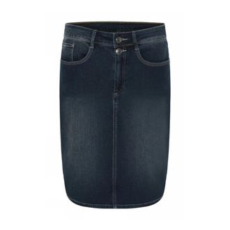 C.Ro Denim Rock Blau Verwendung Klassischer Stil - - Skirts - Damen - Blau - M