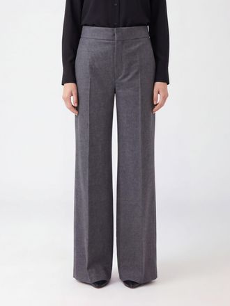 SA SU PHI Hose mit weitem Bein aus Woll- und Kaschmirmischung