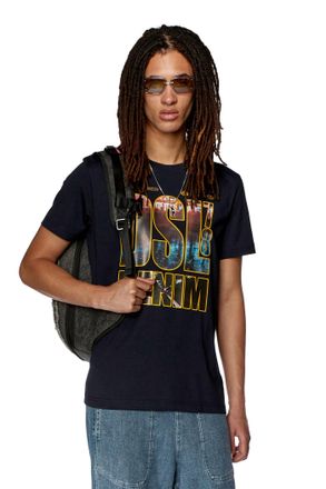 Diesel T-DIEGOR-L7 MAGLIETT_Sweatshirt_Blau_3XL