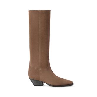Brunello Cucinelli Femme, Chaussures, Brun, Taille: 40 EU Mzsfc3320P C9773 Bottes de Cowboy