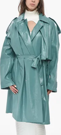 Bottega Veneta Trenchcoat Slim-Fit SHINY aus Leder Bottega Veneta