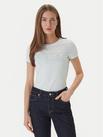 Guess T-Shirt W5GI04 J1314 Gr&uuml;n Slim Fit
