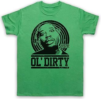 The Guns Of Brixton OL Dirty Bastard ODB Tribute T-Shirt des Hommes, Vert, Large