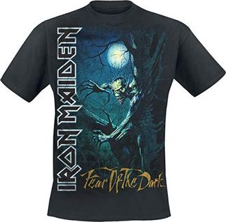 Iron Maiden Fear of The Dark Tree Sprite T-Shirt (Extra Large)