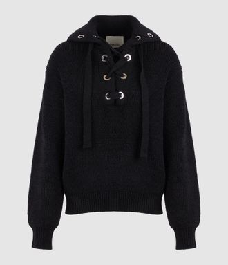 Isabel Marant Pull Ydalia Black, D&eacute;fil&eacute;